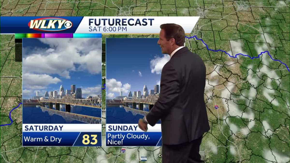 Warmer for the weekend