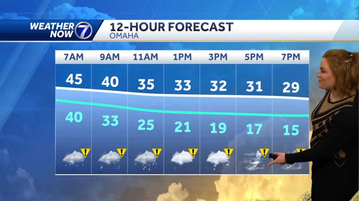 Wintry mix and wind Thursday