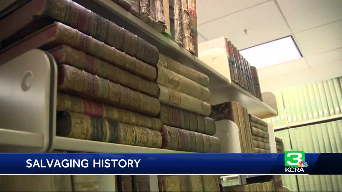 250 rare books damaged by leak at California State Library
