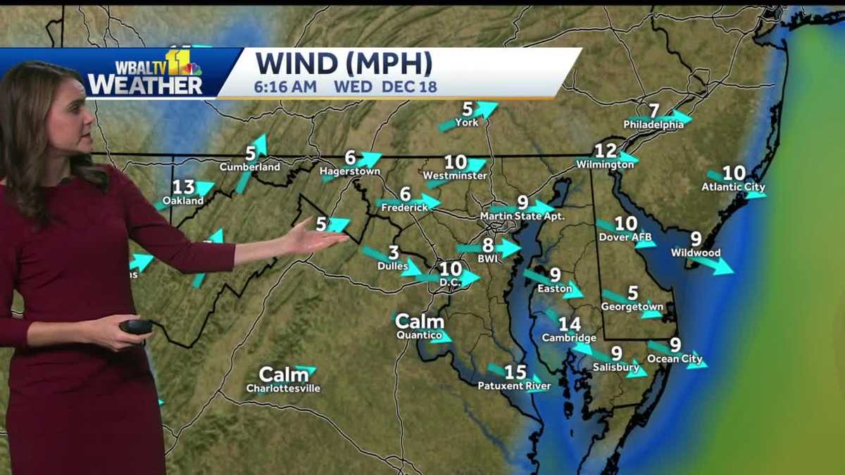 Cold, windy Wednesday, Ava says