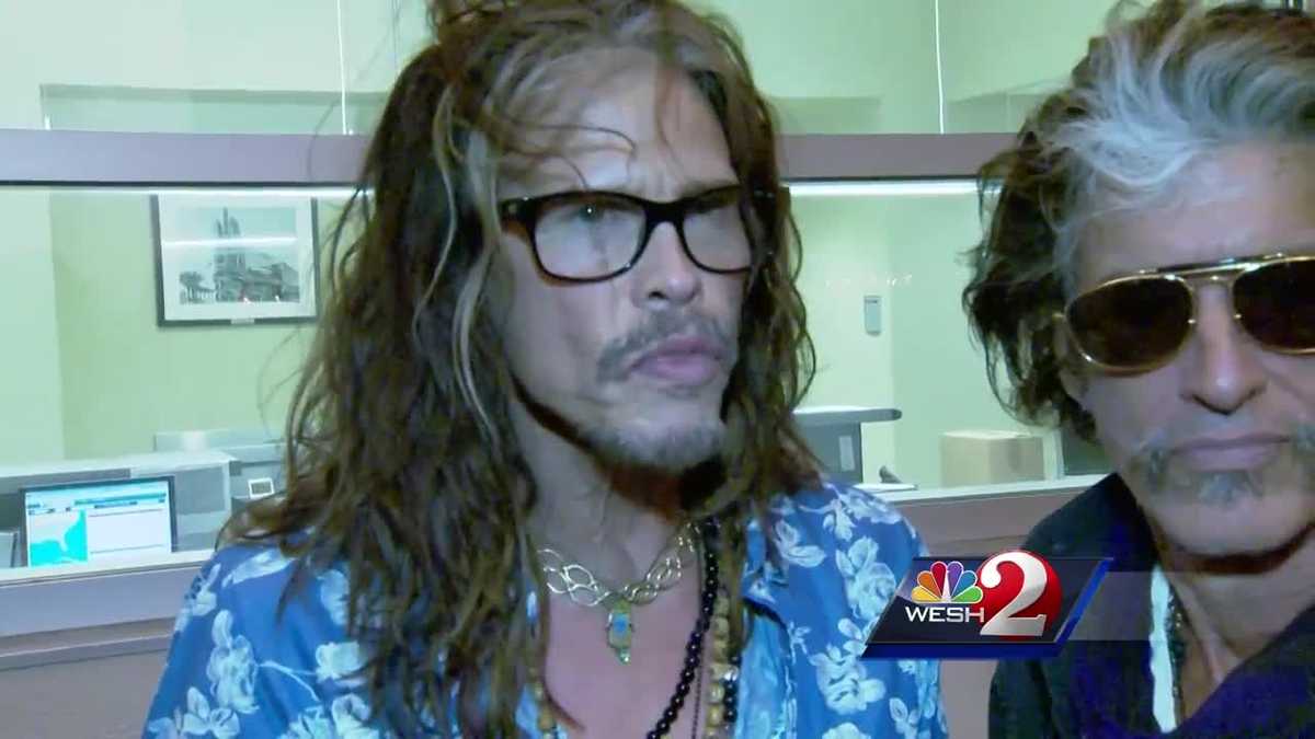 Steven Tyler meets with President Obama at OIA