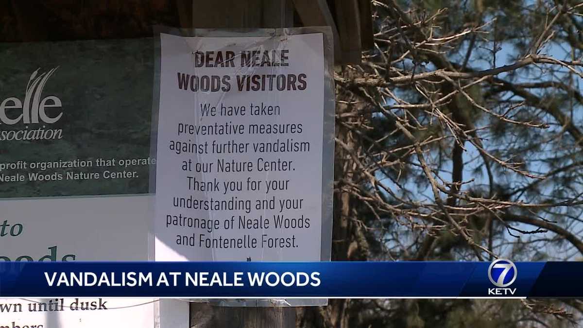 Neale Woods Nature Center vandalized