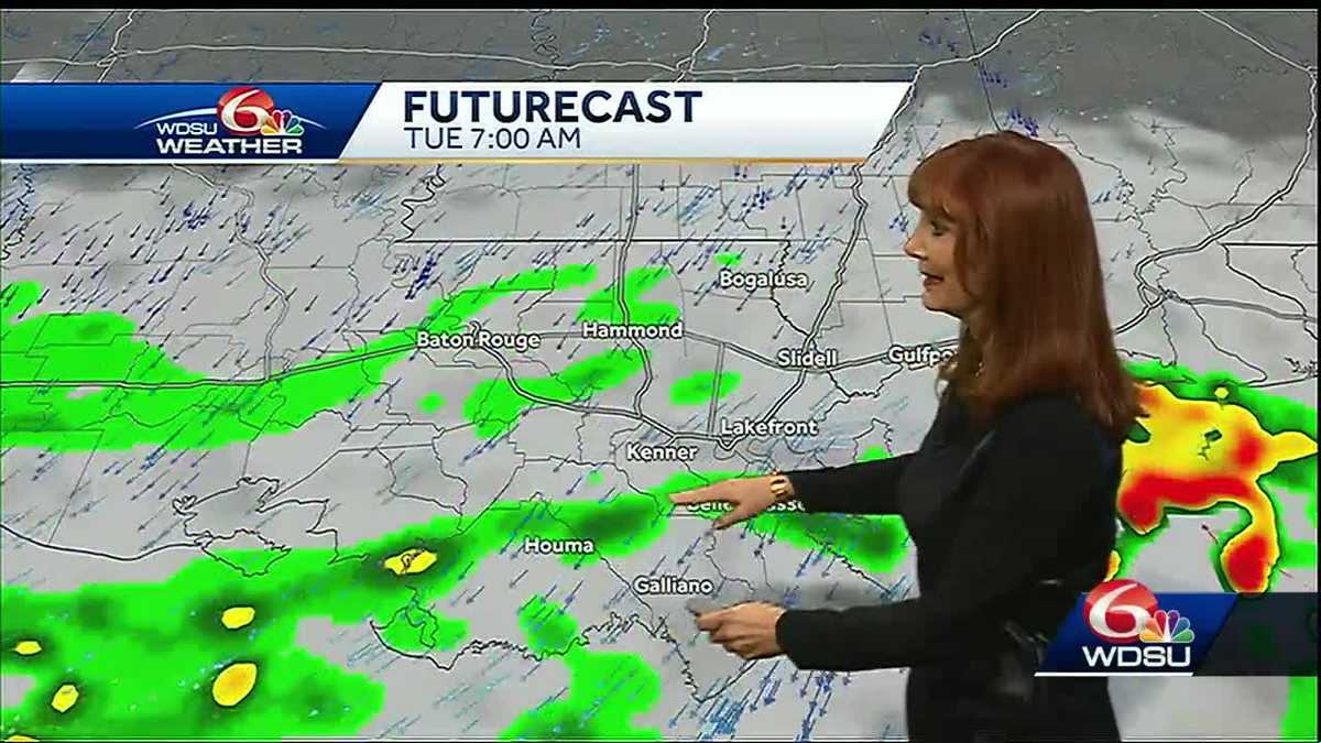 Increasing rain chances