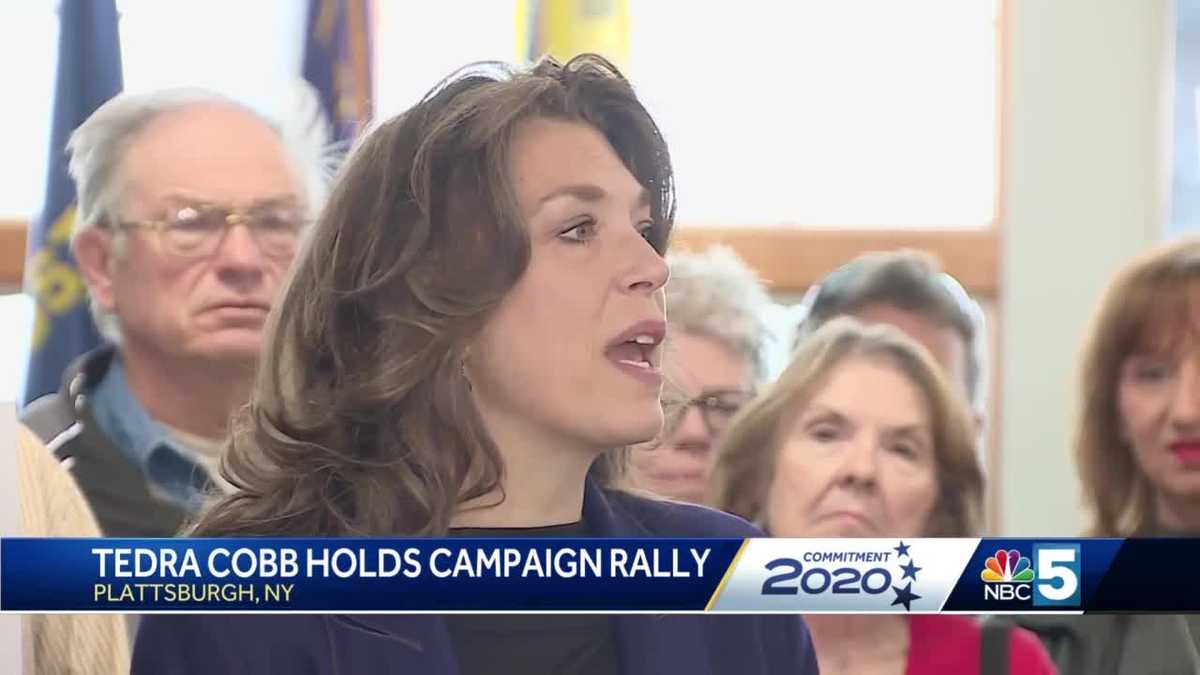 Tedra Cobb announces campaign in Plattsburgh