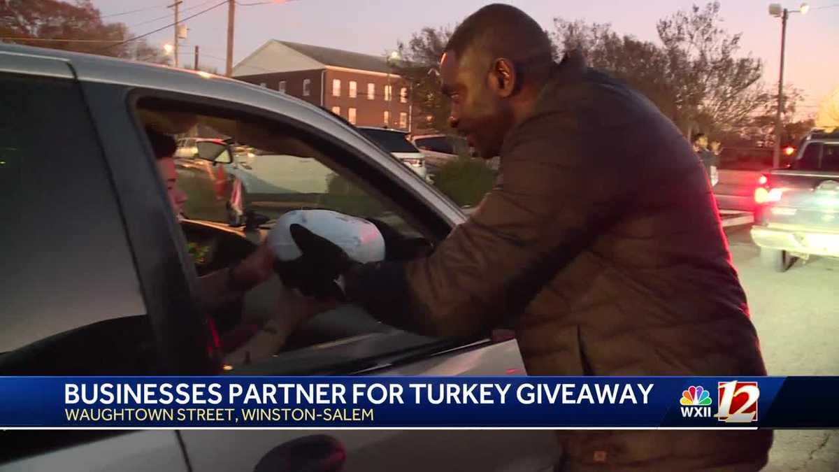 THE SEASON OF GIVING: Local businesses join forces to hand out turkeys ...