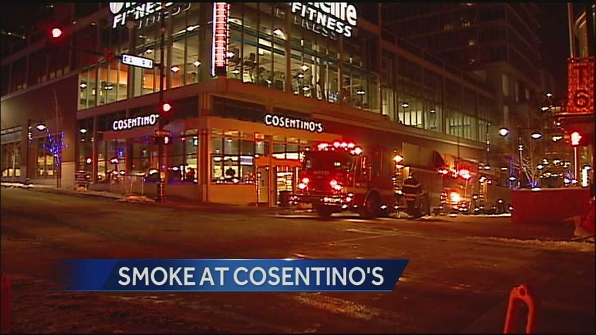 Fire crews respond after smoke fills Cosentino's