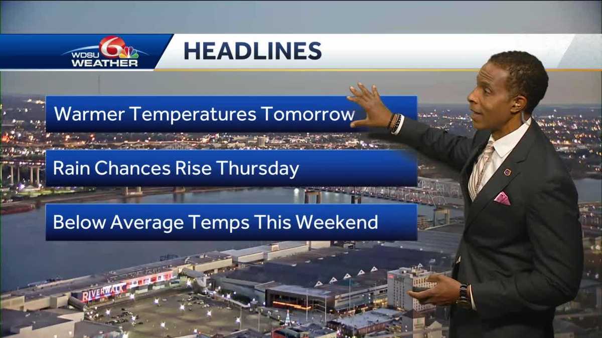 Cold tonight, warmer tomorrow