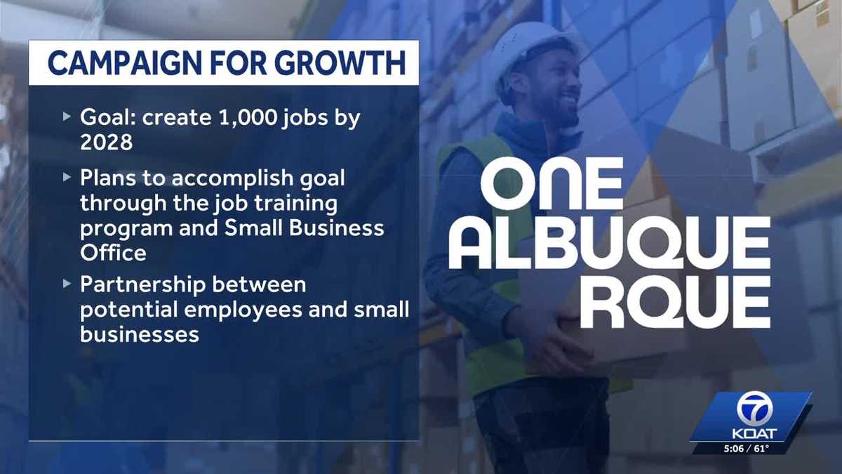 Albuquerque launches Campaign for Growth to create 1,000 jobs