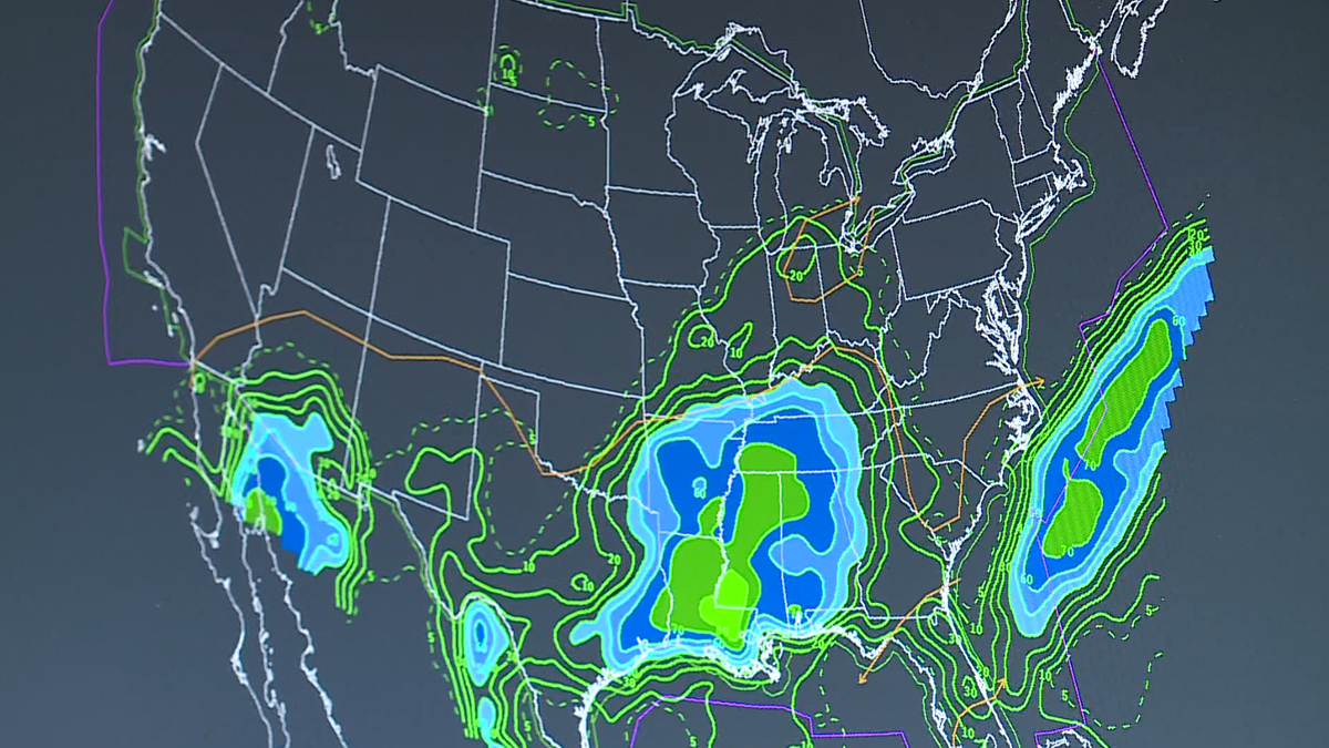 Storm Prediction Center data gives look at Tornado Alley changes