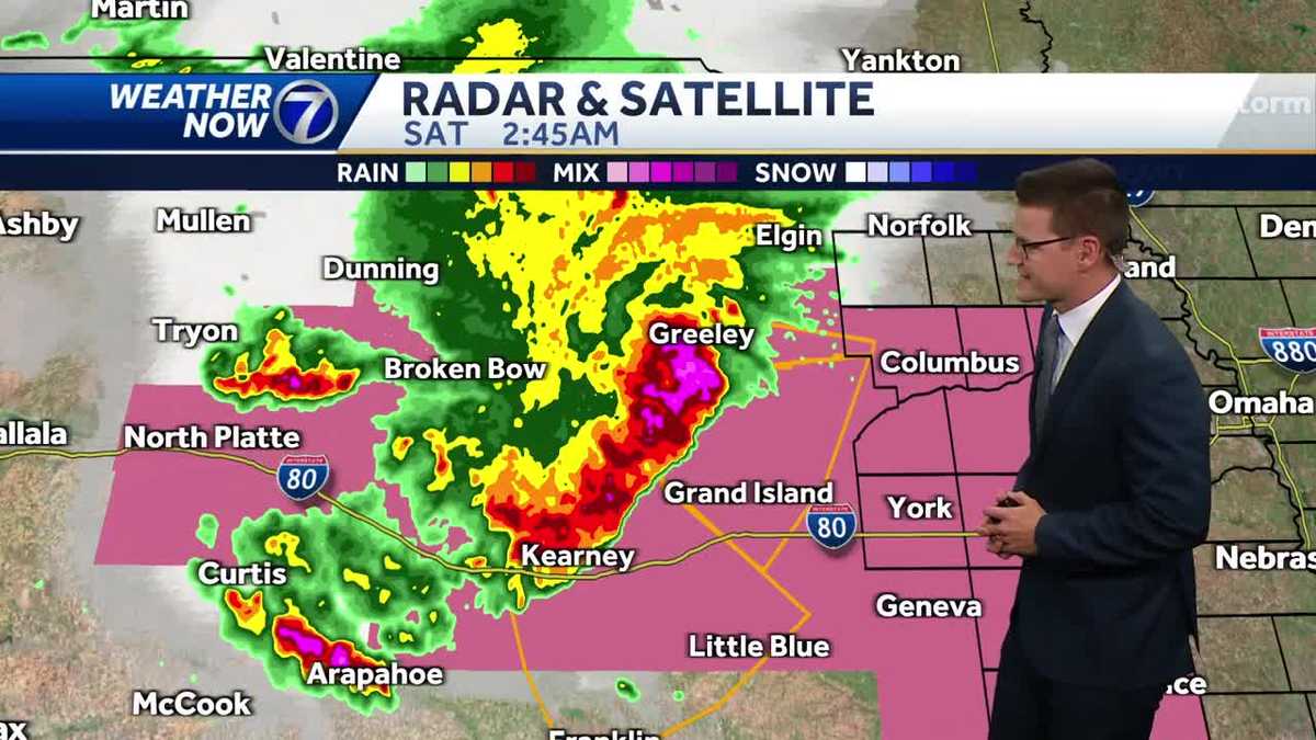 Omaha morning weather forecast for Saturday, July 29