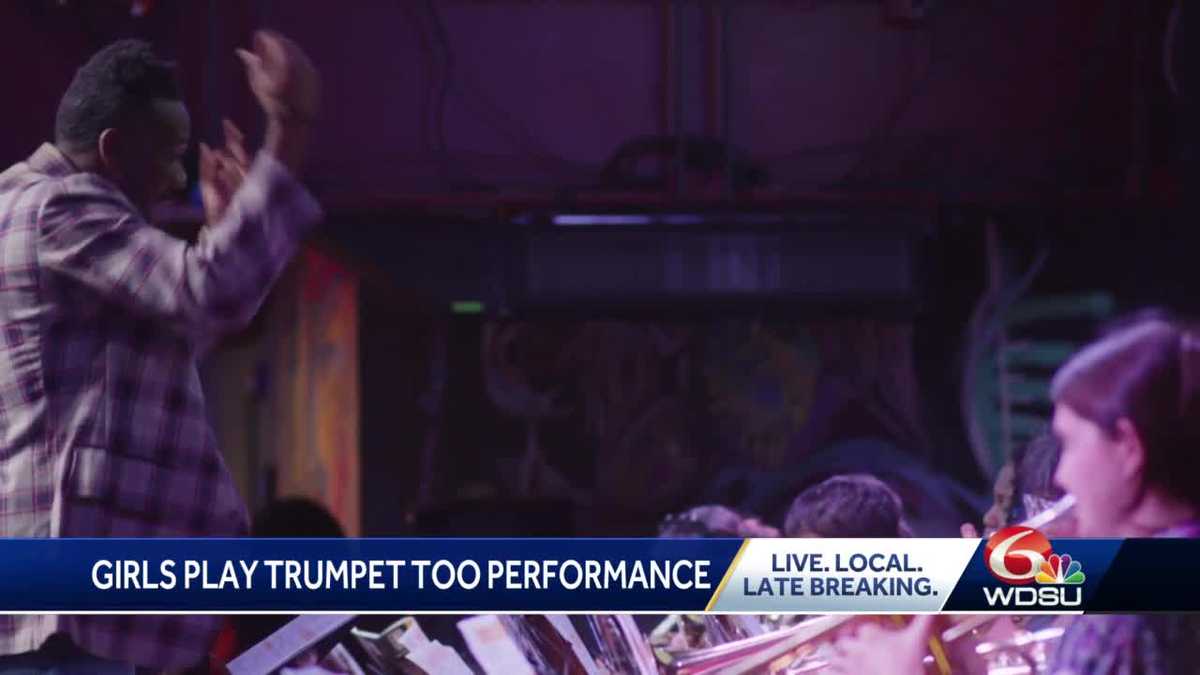 New Orleans Girls Play Trumpets Too first performance