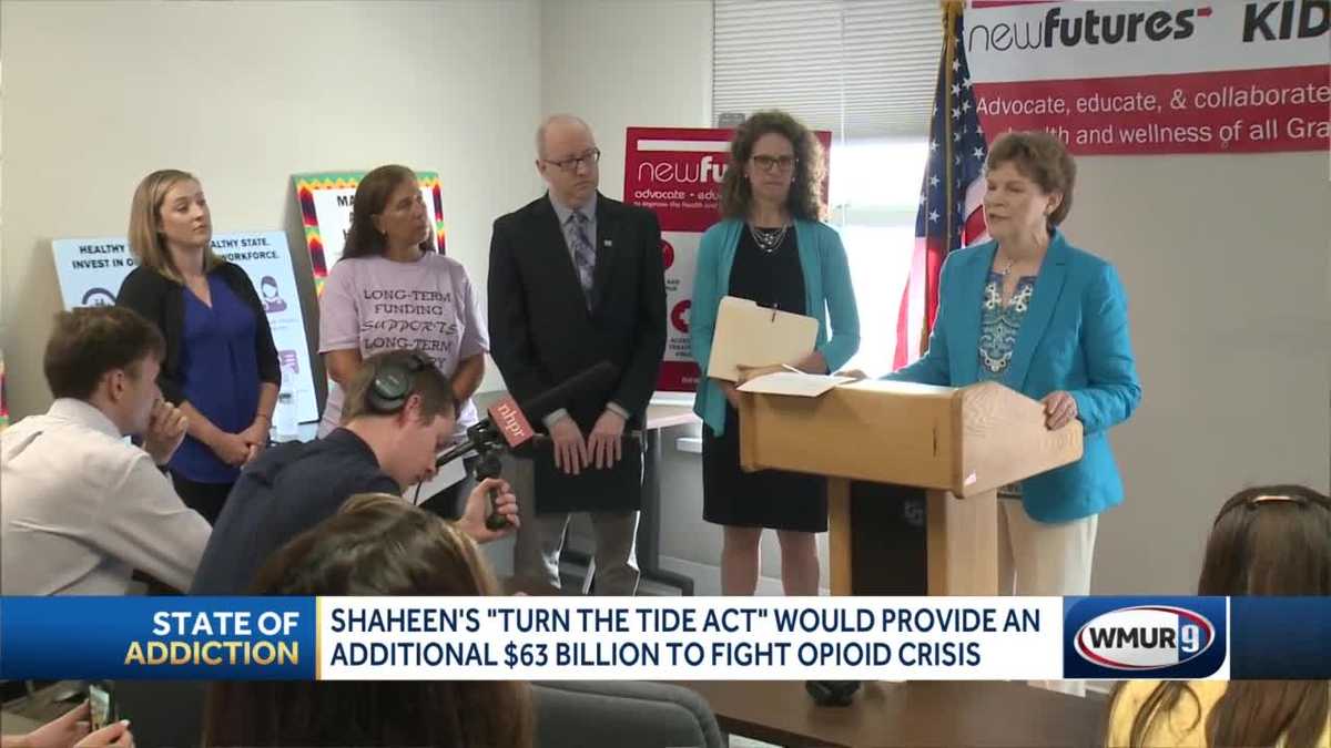 Shaheen unveils $63 billion substance abuse bill