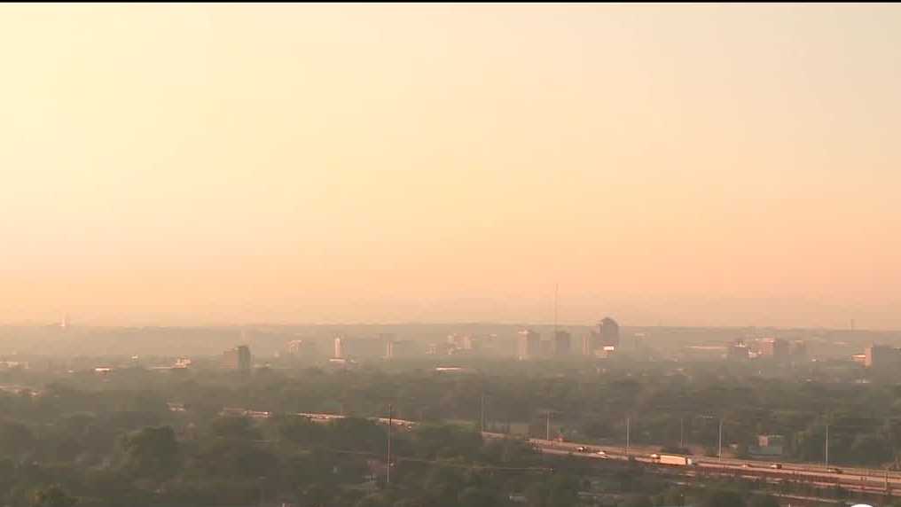 Air quality could suffer as smoke enters metro