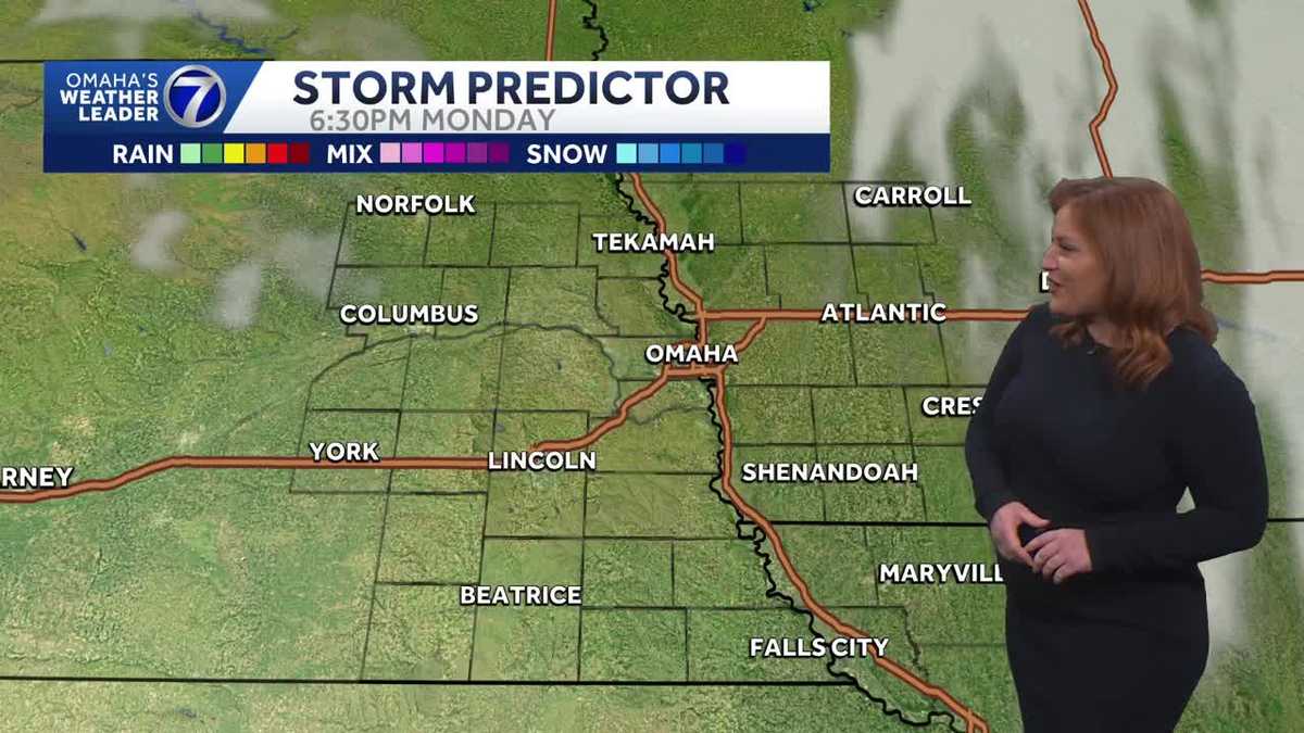 Chilly Monday afternoon, mild week ahead
