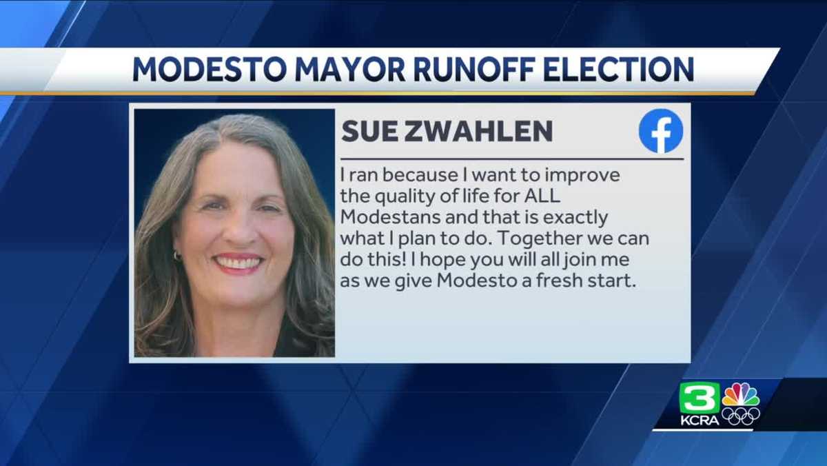 Sue Zwahlen to become Modesto’s next mayor after opponent concedes