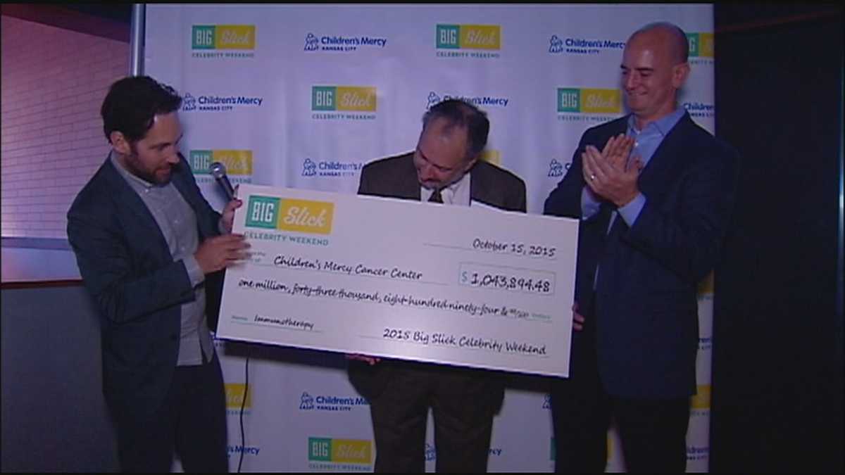 Big Slick event presents $1M check to Children's Mercy