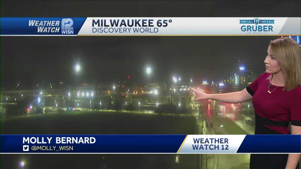 Videocast: Overnight drizzle, Sunday sun