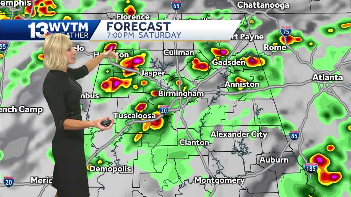 Alabama Weather: Impact Day Saturday, stormy weekend to end July