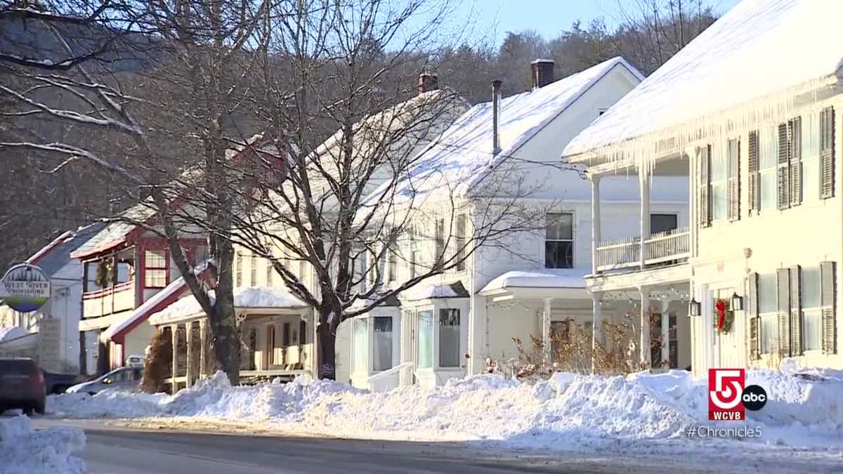 Wandering around the wooded, winter beauty of Windham County, VT