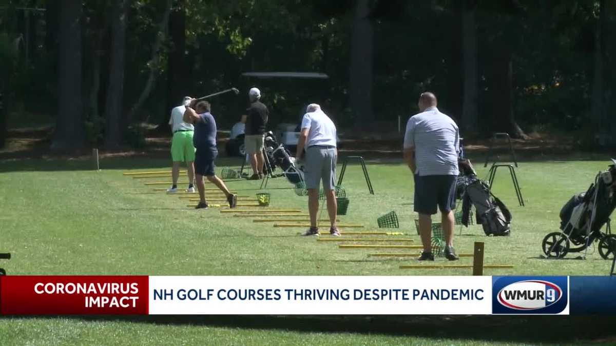 Golf courses thriving as people seek outdoors during pandemic