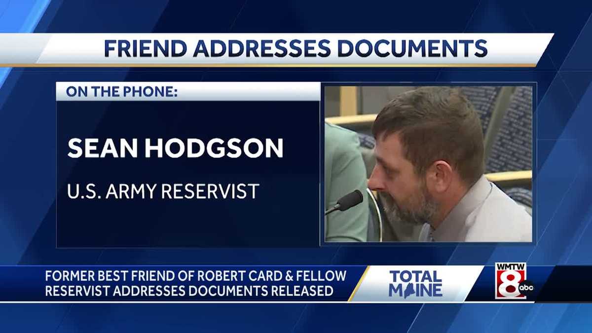Lewiston gunman's best friend addresses document release