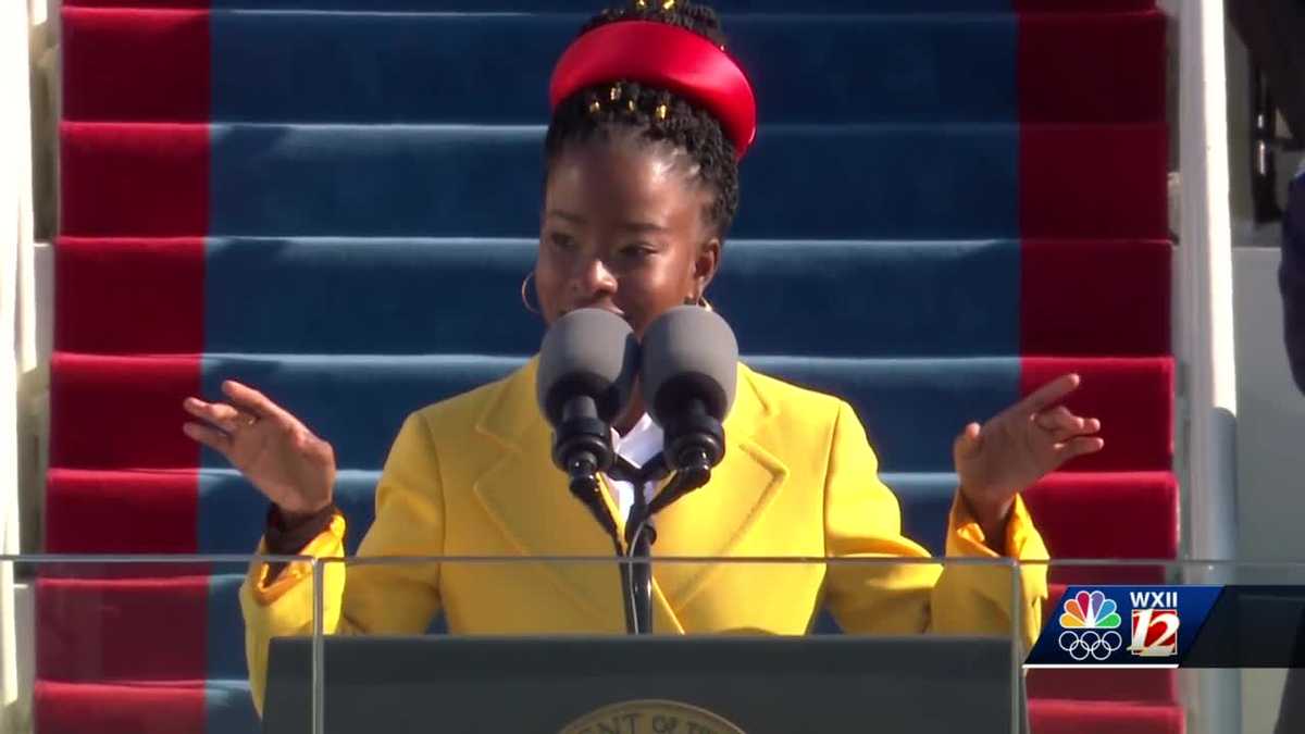 Inauguration Day: Amanda Gorman compared to Maya Angelou
