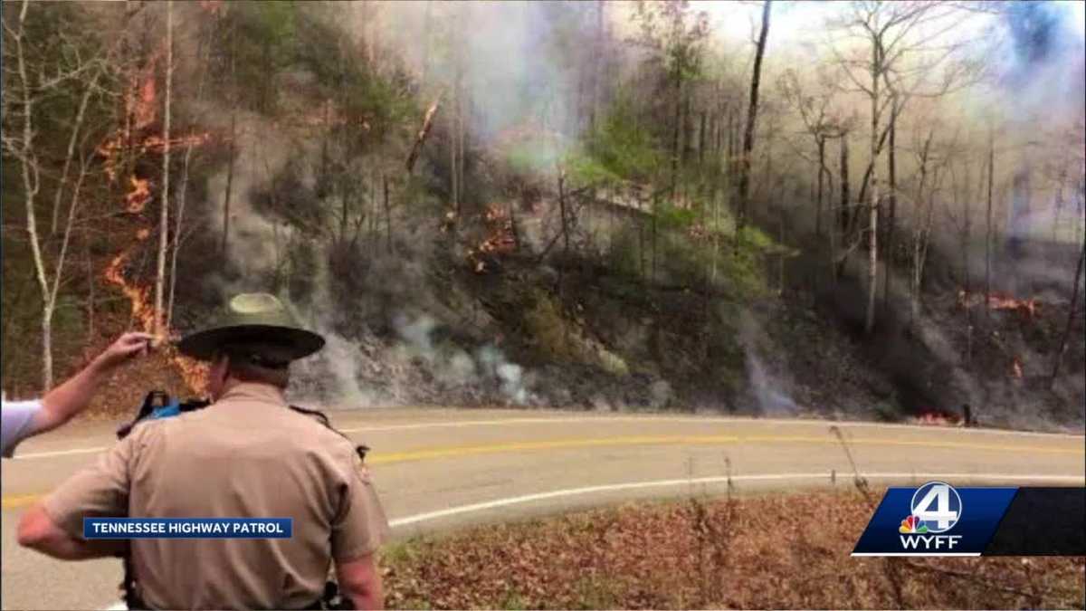 North Carolina: Motorcycle crash causes wildfire