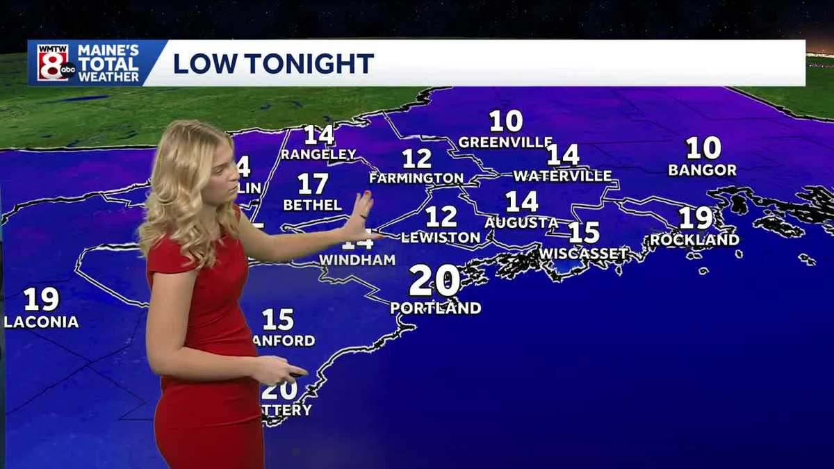 Cold overnight with light Christmas snow