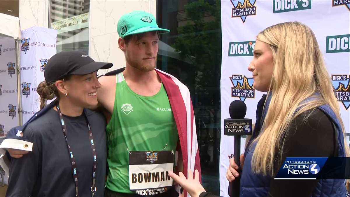 American Andrew Bowman takes top place in Pittsburgh Marathon
