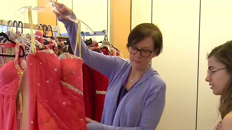 Manchester thrift store offering free prom dresses and accessories