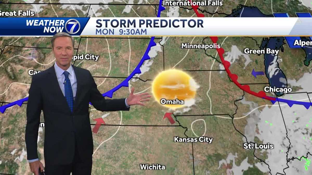 Very warm Monday in Omaha, high fire danger