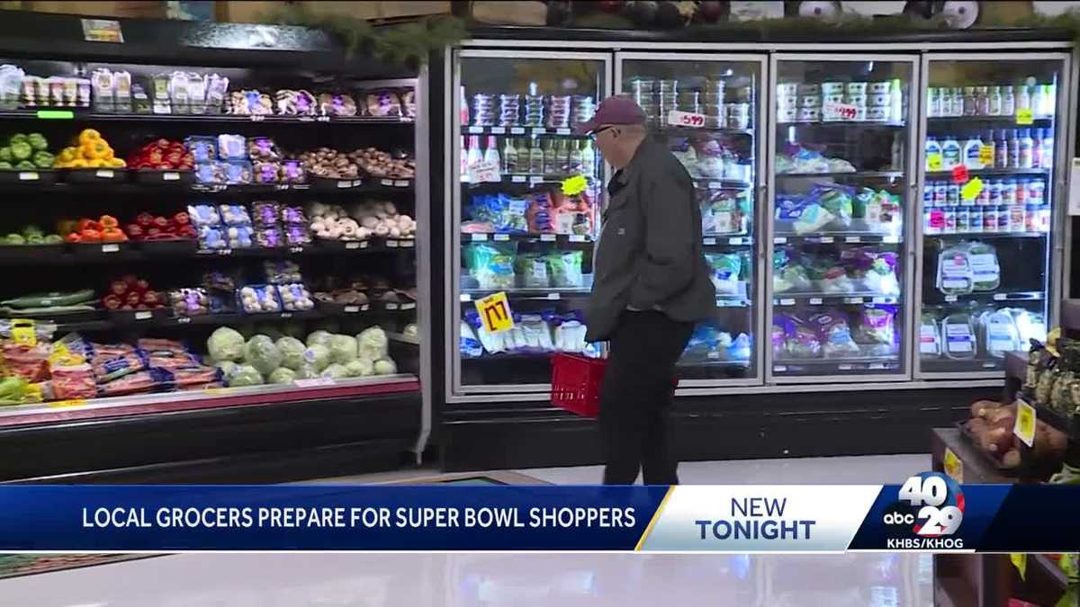 Arkansas grocers prepare for Super Bowl shoppers