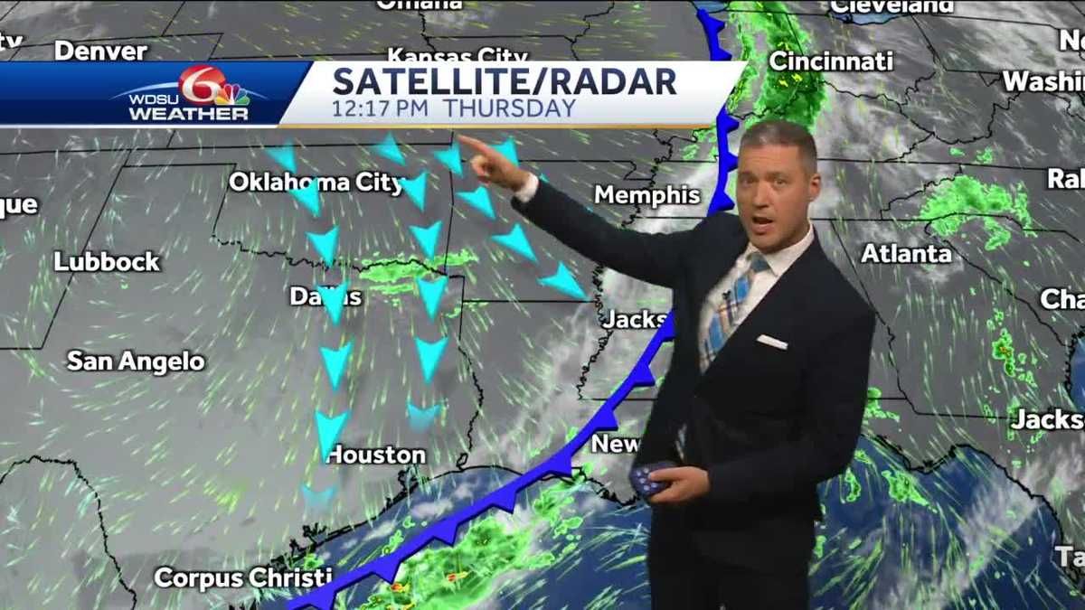 A Weak Front Today, A Stronger Cold Front This Weekend!
