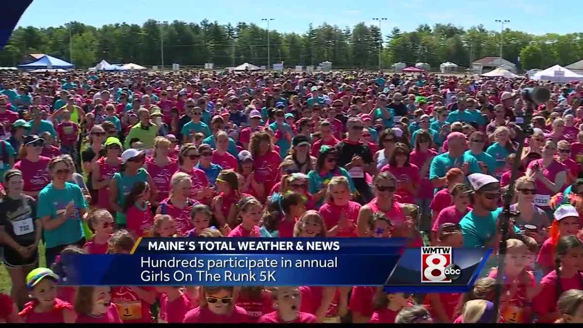 Hundreds participate in Girls on the Run 5k