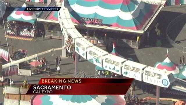 State fair-goers evacuated from Cal Expo monorail after train loses power