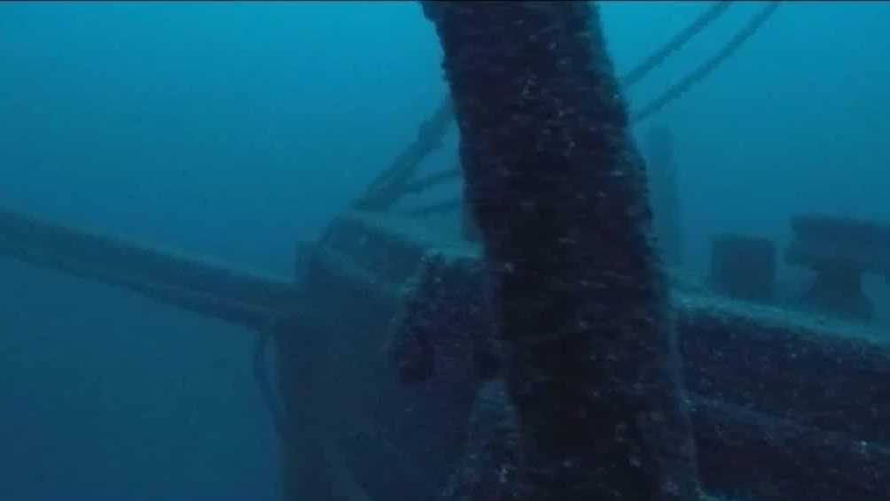 UNH research team helps discover shipwreck from 1894 in Lake Huron