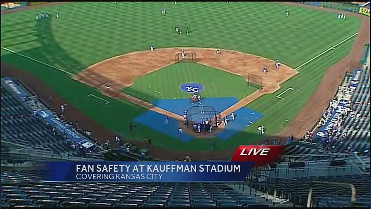 Royals take steps to prevent stadium falls
