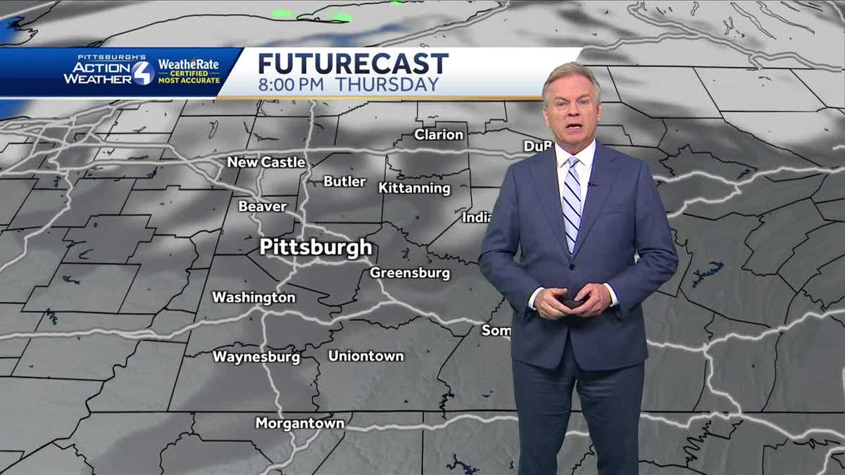 Cold, clearer Thursday morning