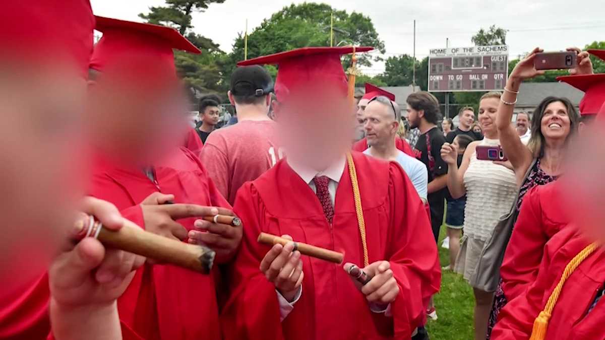 Student athletes suspended from postseason for smoking cigars at graduation