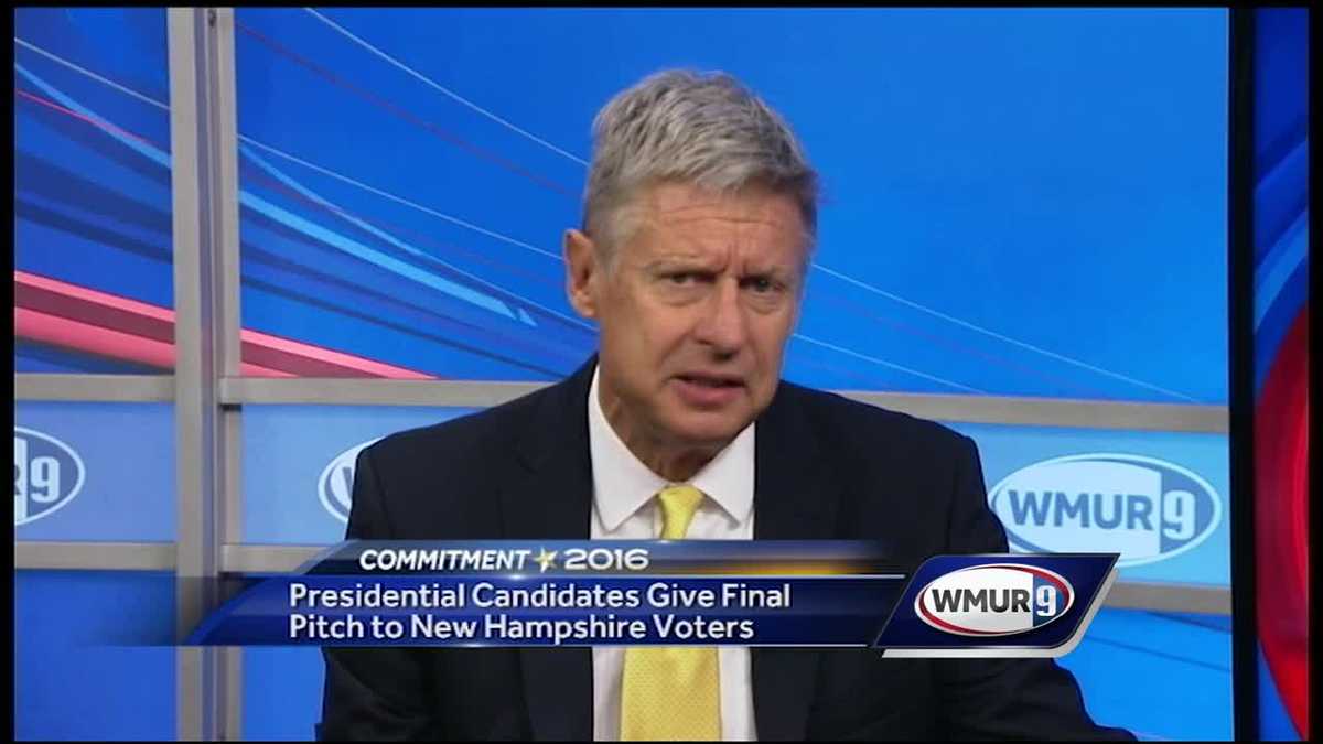 2016 final pitch: Gary Johnson, candidate for president