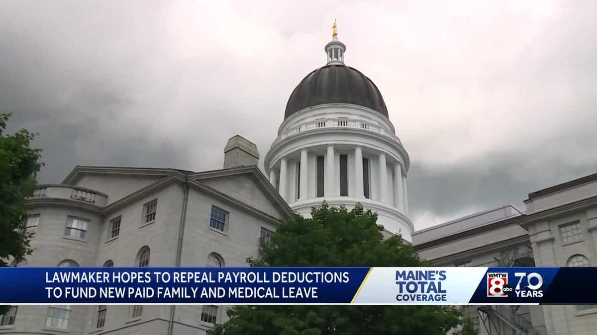 Republican lawmaker hopes to repeal funding for Maine's Paid Family and Medical Leave program