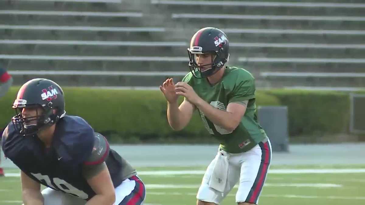 Samford head coach Chris Hatcher discusses the Bulldogs' first spring ...