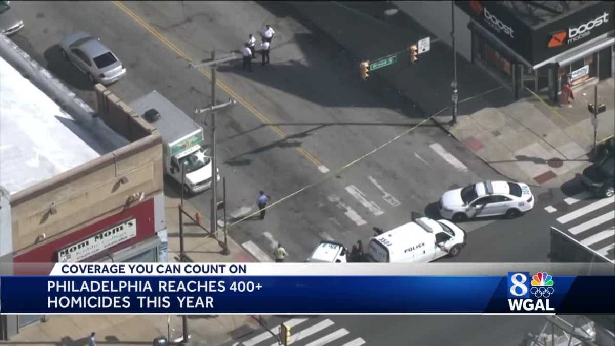 PHILADELPHIA surpasses 400 homicides in 2021