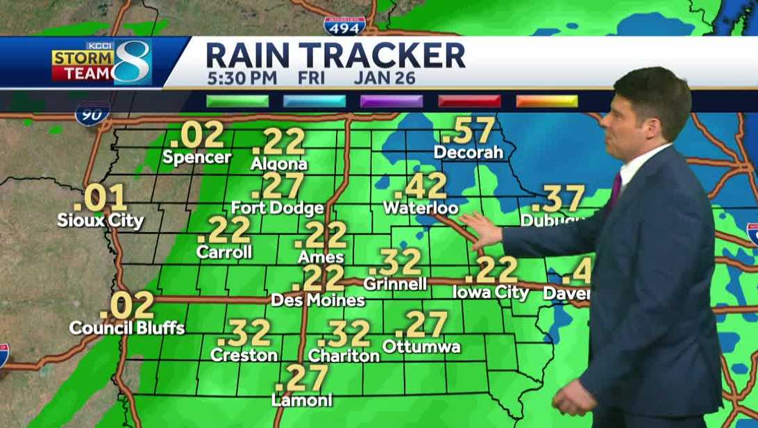 Dense fog, rain chances throughout central Iowa