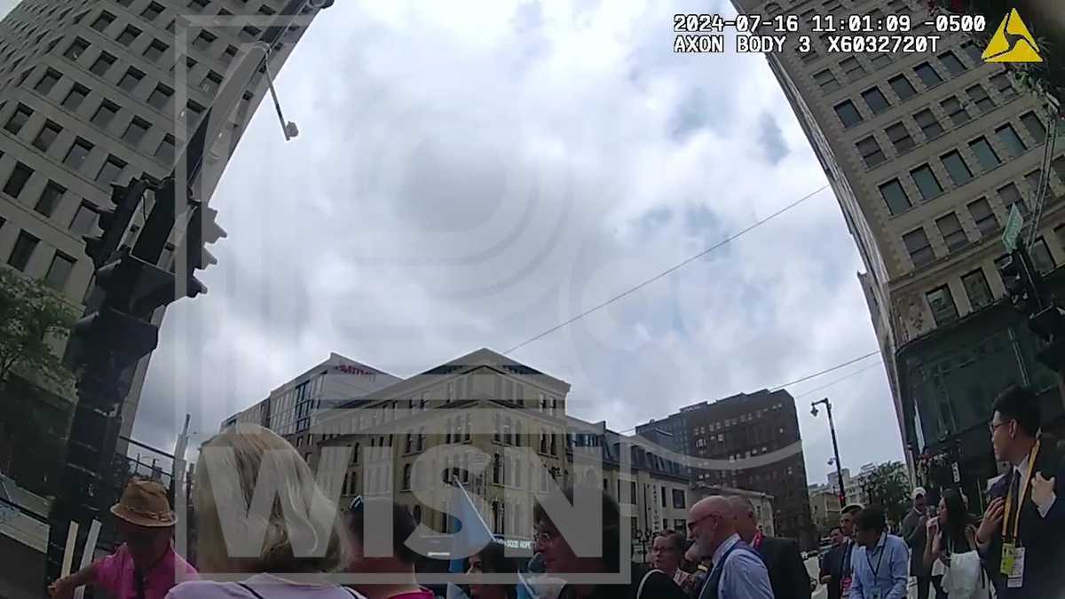 Body cams capture incident Congressman calls 'political violence' - WISN