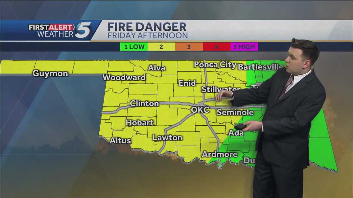 FORECAST: More wind & fire danger