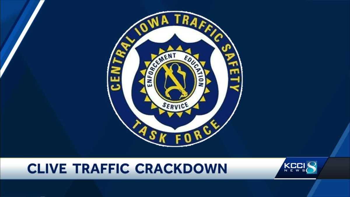 Traffic task force targets Clive for holiday weekend