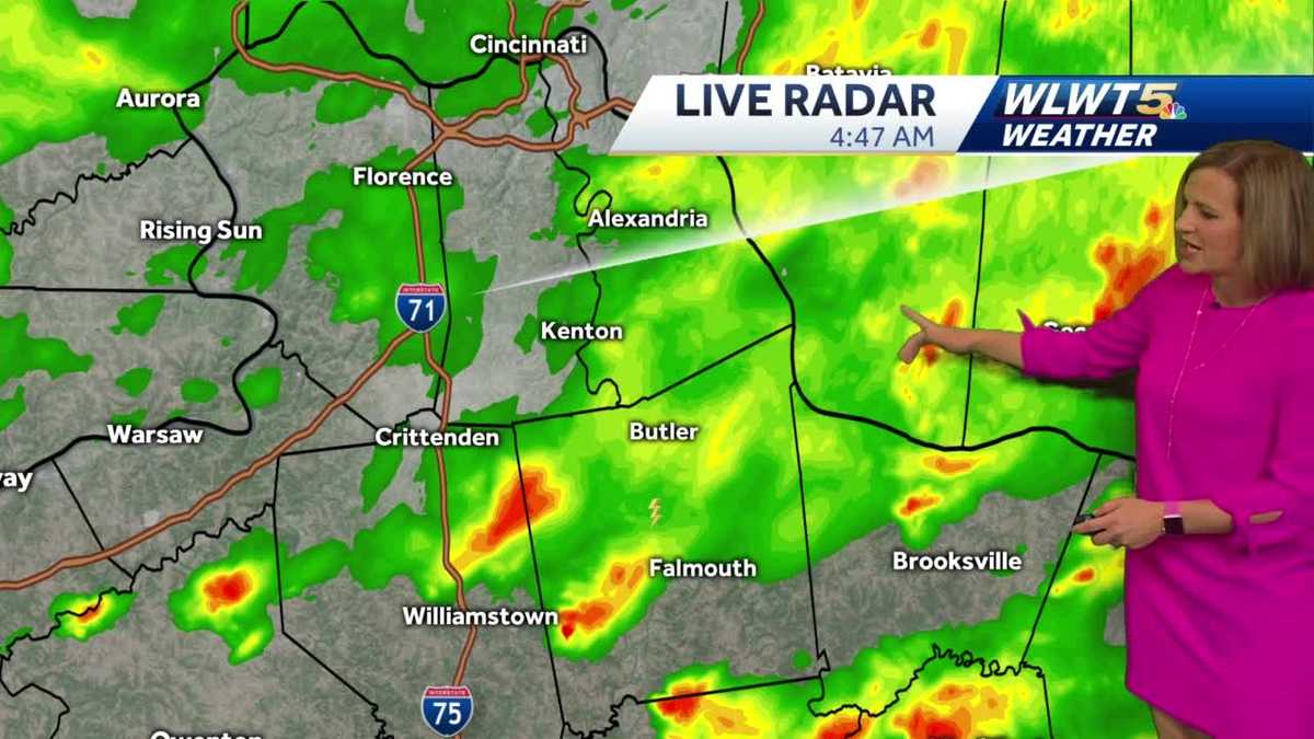 Rain for morning rush