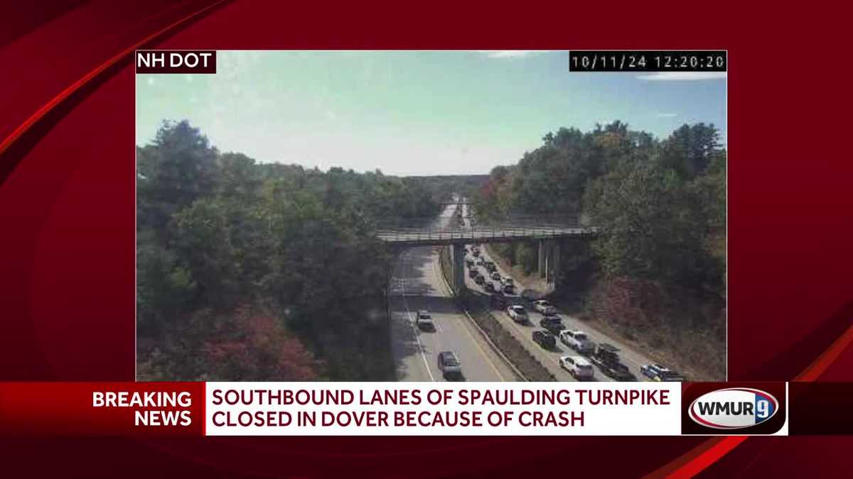 Southbound lanes of Spaulding Turnpike back open in Dover