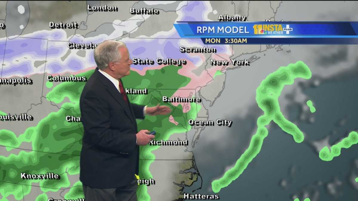 John updates Sunday forecast